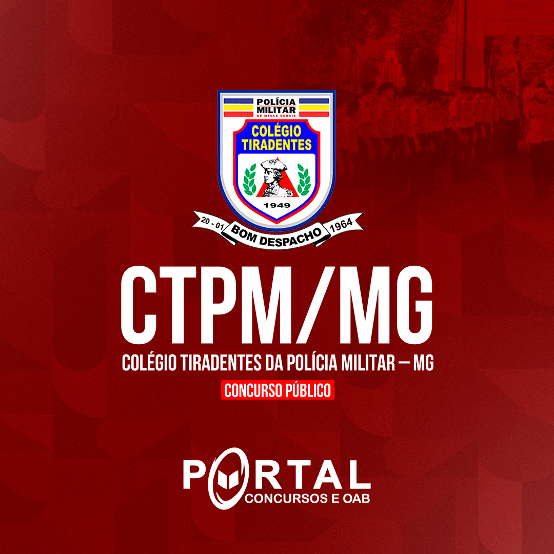 CTPM/MG (PRÉ EDITAL) PROFESSOR DE ANOS INICIAIS 1º AO 5º ANO - Portal ...