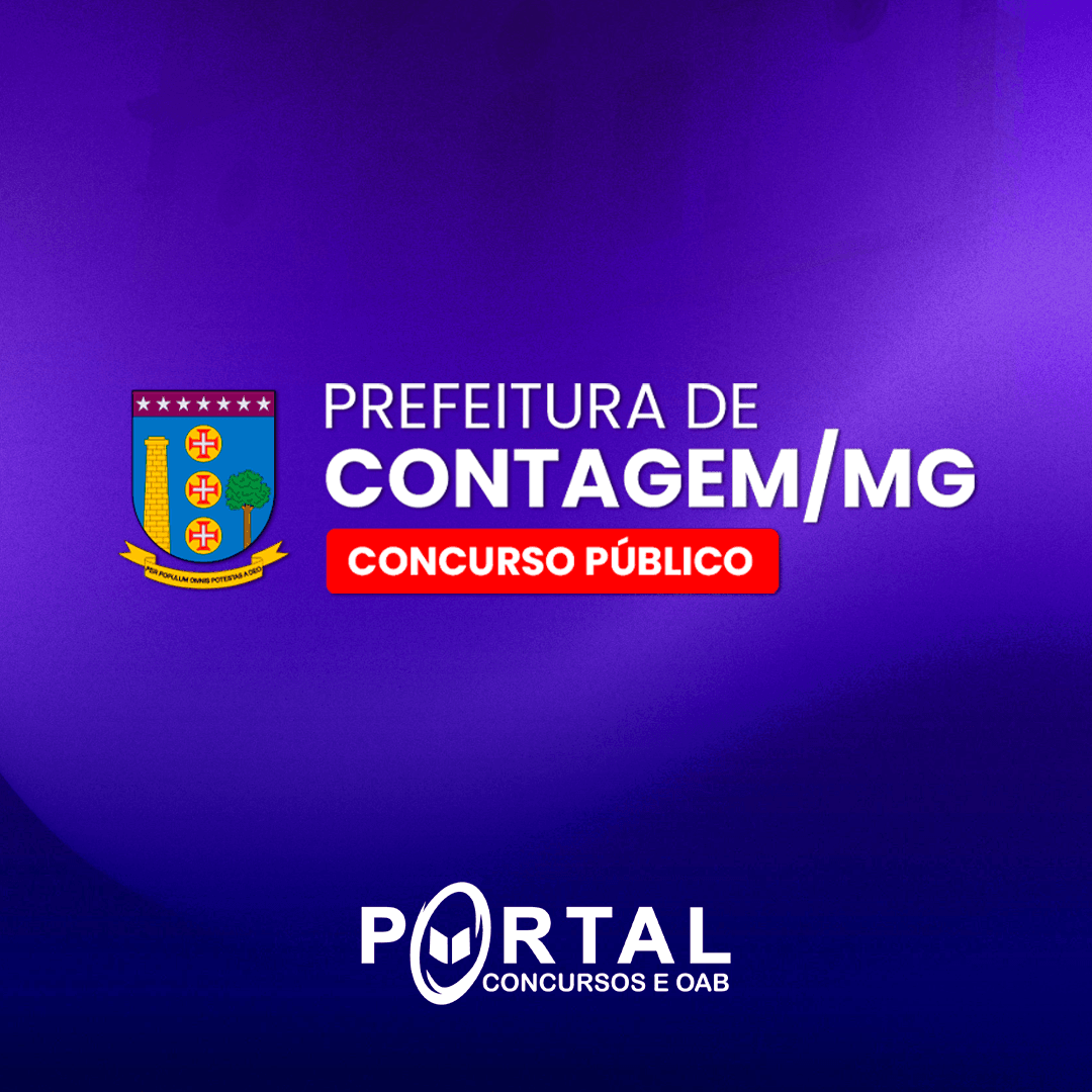 PREFEITURA DE CONTAGEM MG (PÓS EDITAL) CURSOS NÍVEL SUPERIOR - Portal Concursos