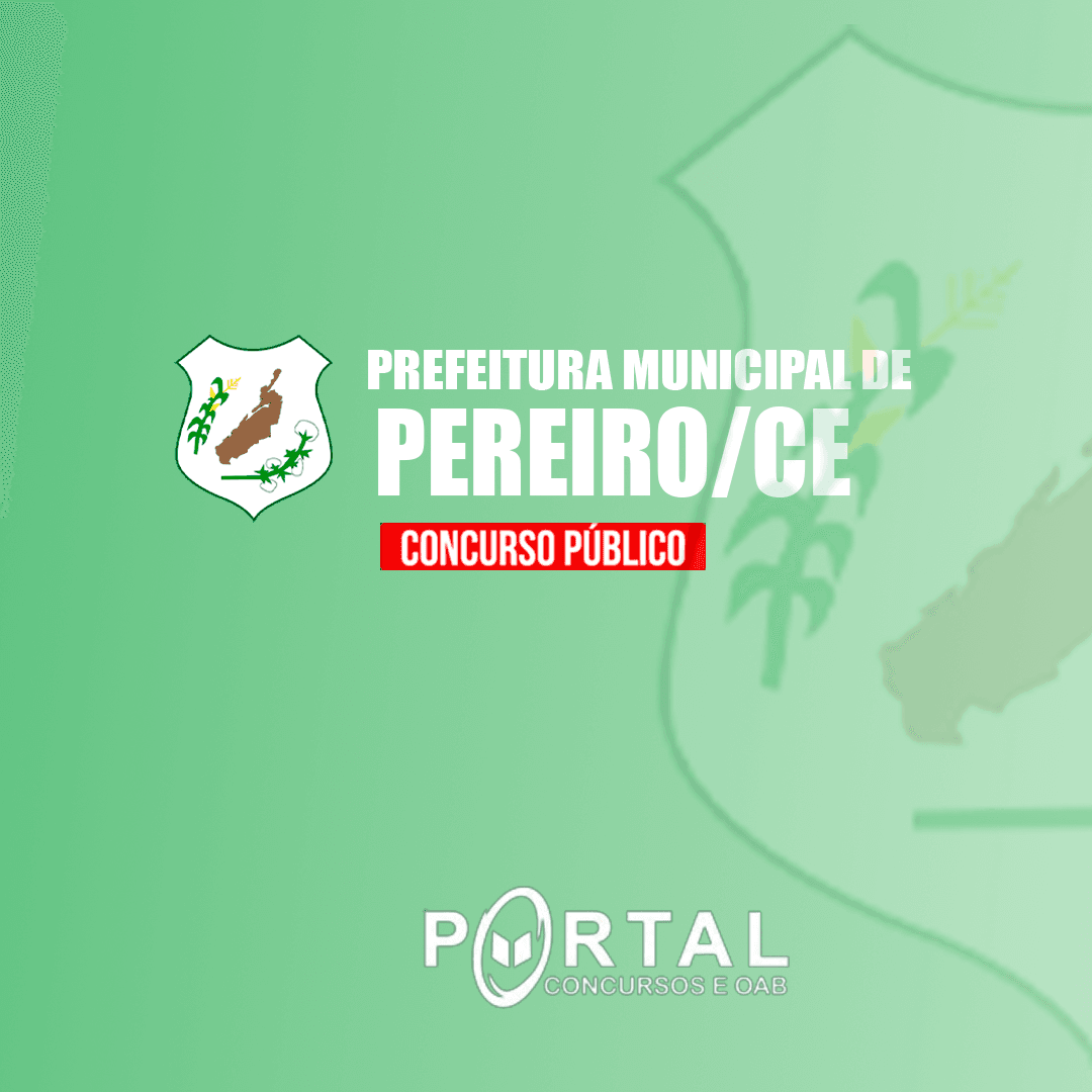 PREFEITURA DE PEREIRO CE (PRÉ EDITAL) GARI - Portal Concursos